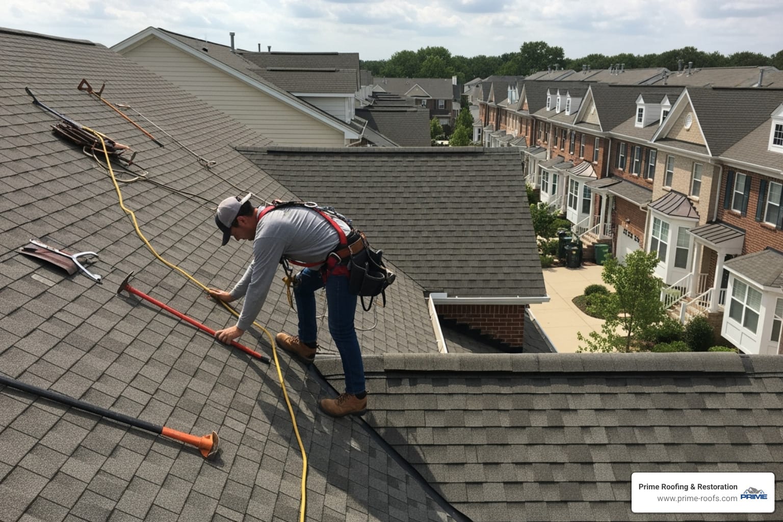 Fixing Your Townhouse Roof: What You Need to Know - Prime Roofing ...